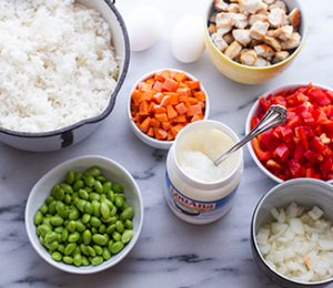 Coconut Chicken Fried Rice Recipe - LouAna Coconut Oil